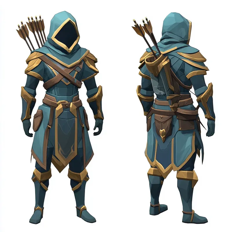 Mmorpg Job Classes Characters Costumes Art Midjourney Prompt | PromptBase