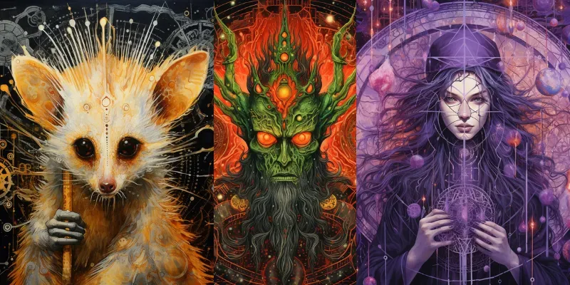 Zany Character Art AI Prompt Bundle | PromptBase