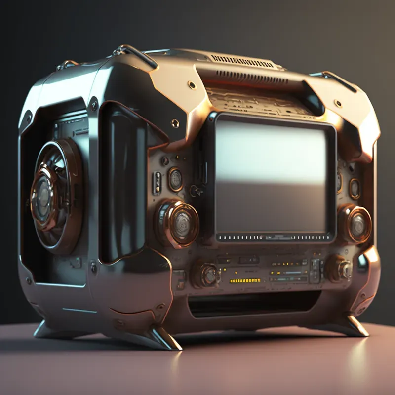 Futuristic Gaming Consoles Midjourney Prompt | PromptBase