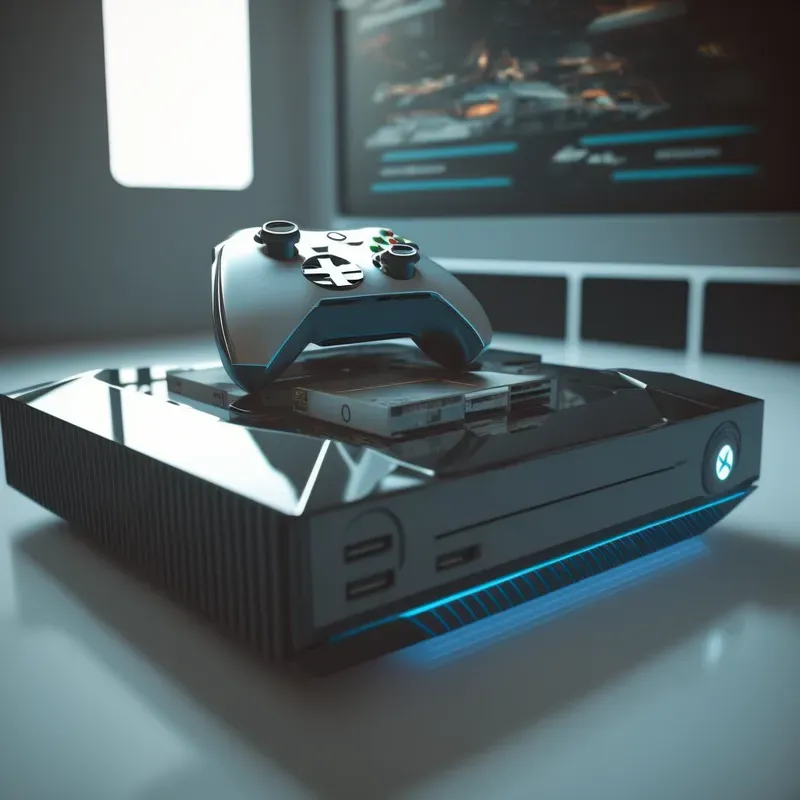 Futuristic Gaming Consoles Midjourney Prompt | PromptBase
