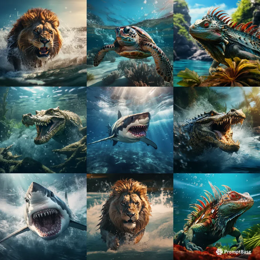 Primal Creatures Midjourney Prompt | PromptBase