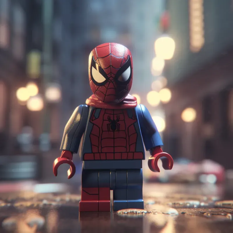 Lego Characters Cinematics Midjourney Prompt | PromptBase