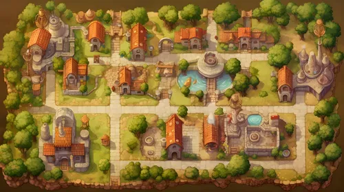 2d Game Maps Of Enchanting Realms App Generator App | PromptBase