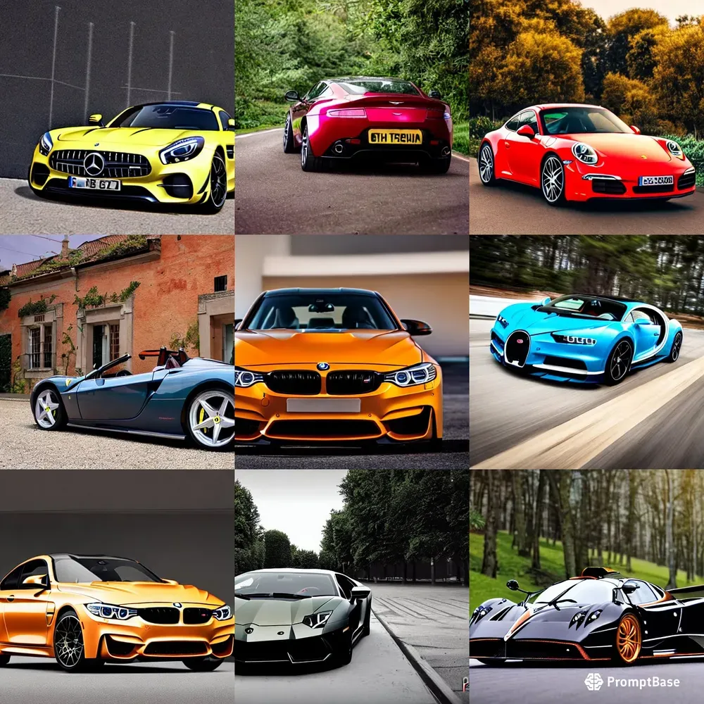 Hyper Realistic Cars Stable Diffusion Prompt | PromptBase