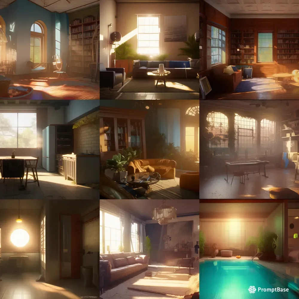 HD Realistic Cozy Rooms Stable Diffusion Prompt | PromptBase