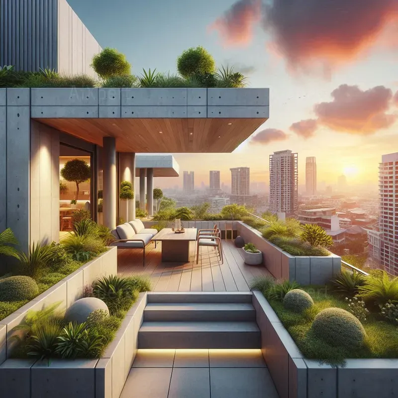 Luxurious View Architectural Portraits DALL·E Prompt | PromptBase