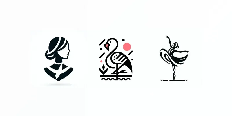 Minimalist Elegant Stylish Logos DALL·E Prompt | PromptBase