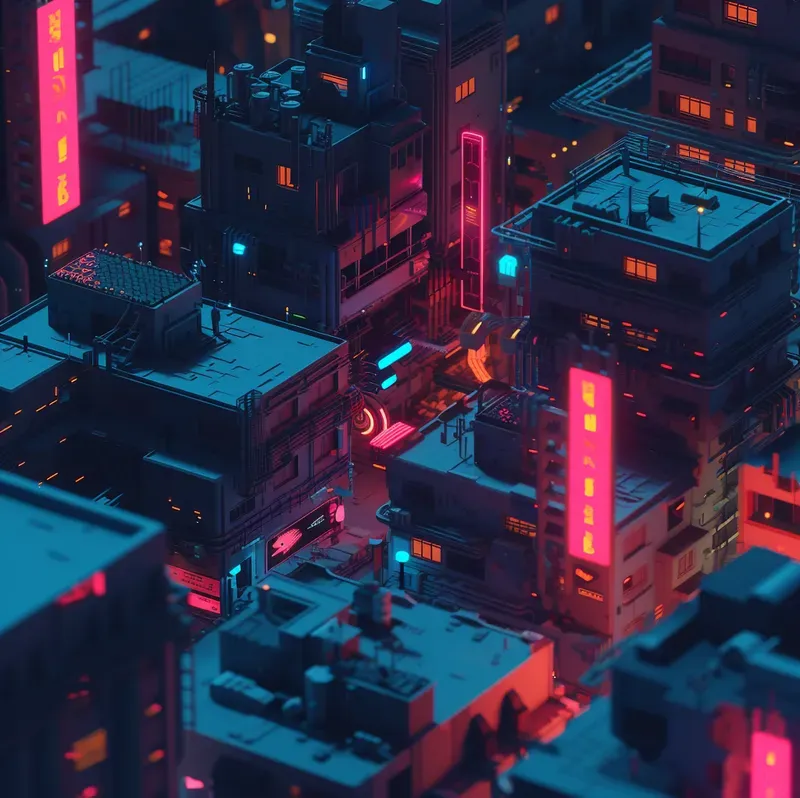 Cyberpunk Retroscapes Midjourney Prompt | PromptBase