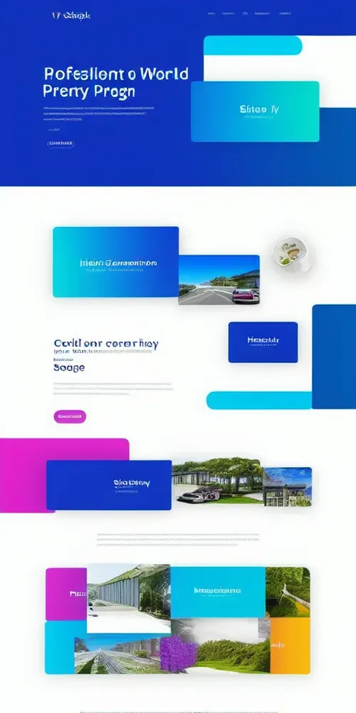 Professional Web Page Designs Stable Diffusion Prompt | PromptBase