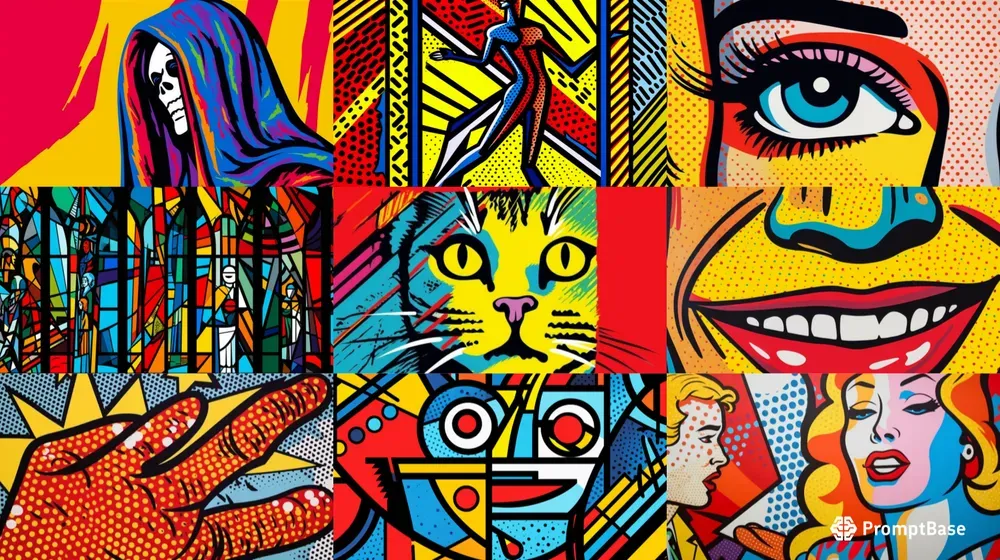 Weird Pop Art Midjourney Prompt | PromptBase