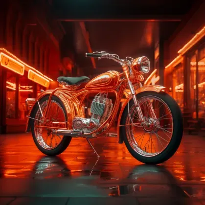 Red Scale Scenes Midjourney Prompt | PromptBase