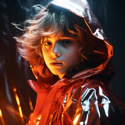 Red Scale Scenes Midjourney Prompt | PromptBase