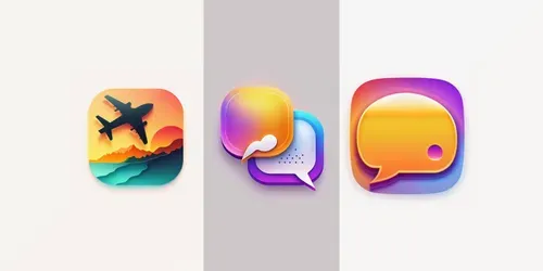 Dreamy App Icon Designs Midjourney Prompt | PromptBase