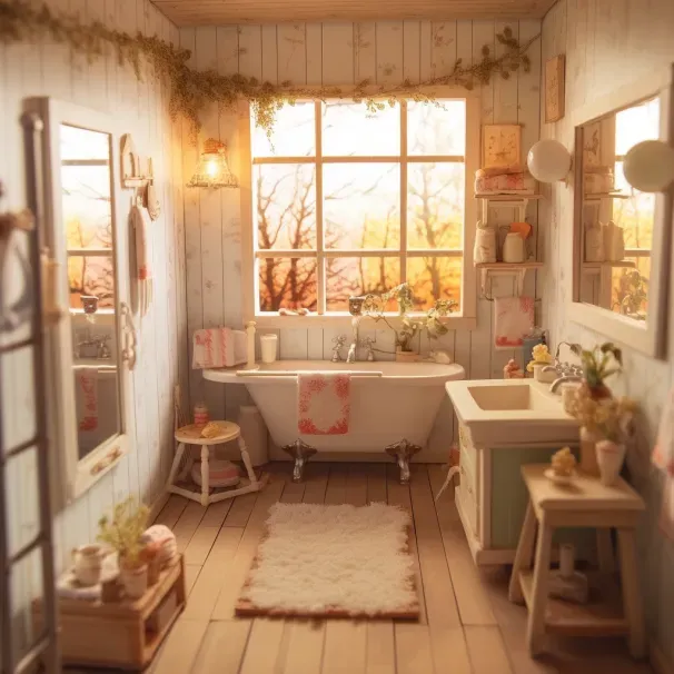 Cottagecore Mini Scenes Midjourney Prompt | PromptBase