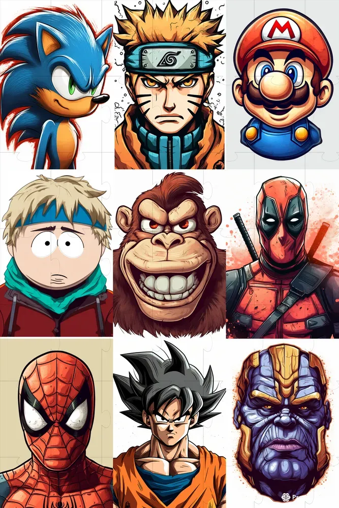 2D Cartoon Avatars Midjourney Prompt | PromptBase