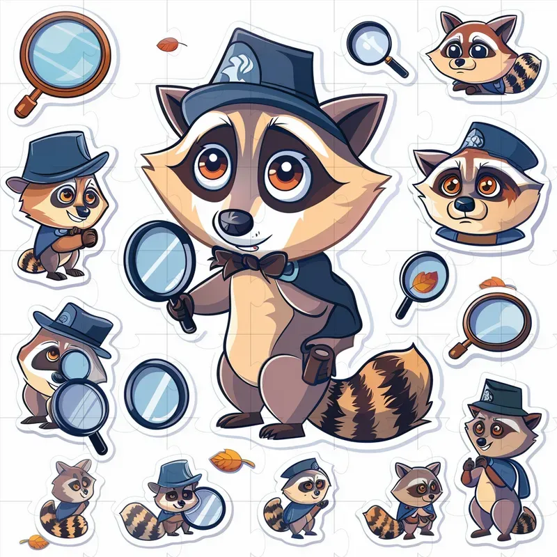 Cute Cartoon Sticker Sheets Midjourney Prompt | PromptBase