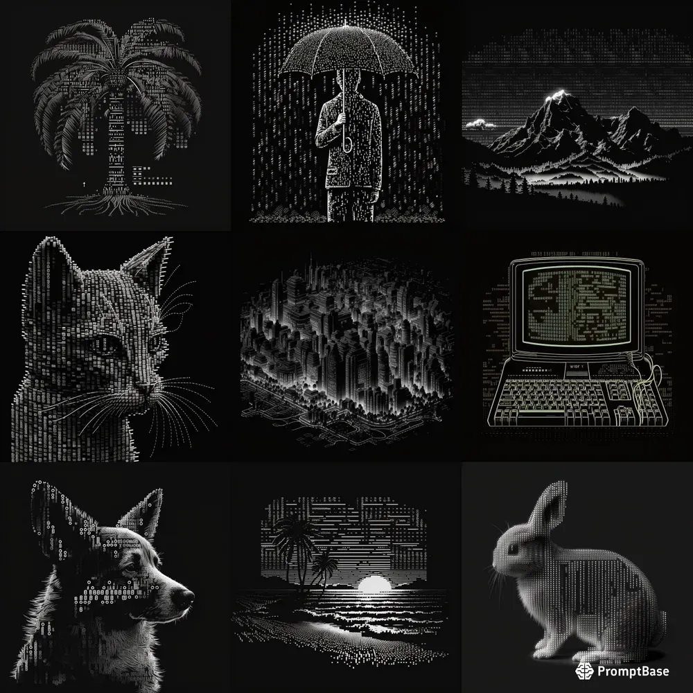 Ascii Art Midjourney Prompt | PromptBase