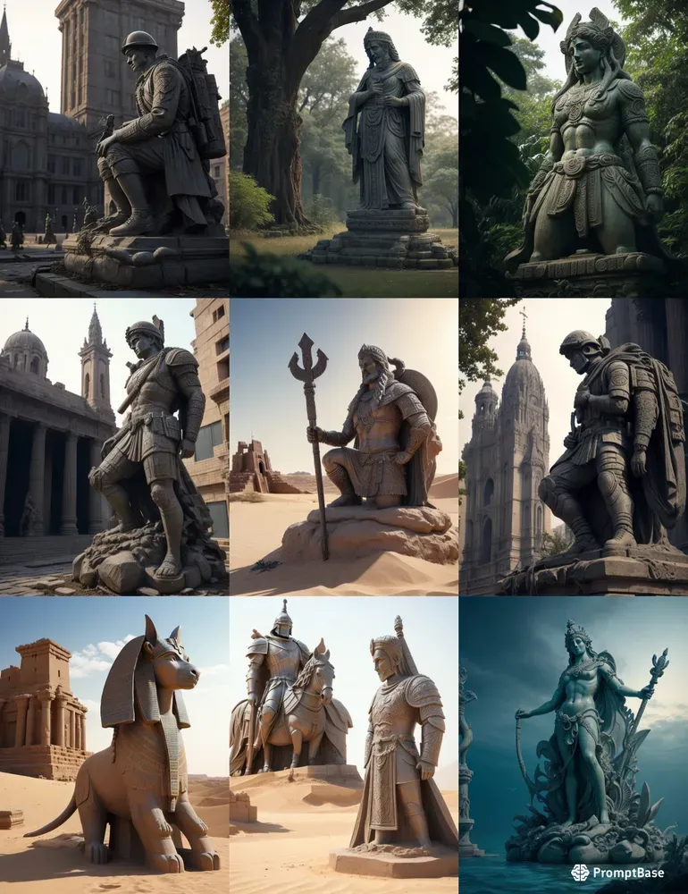 Ancient Statues Leonardo Ai Prompt | PromptBase