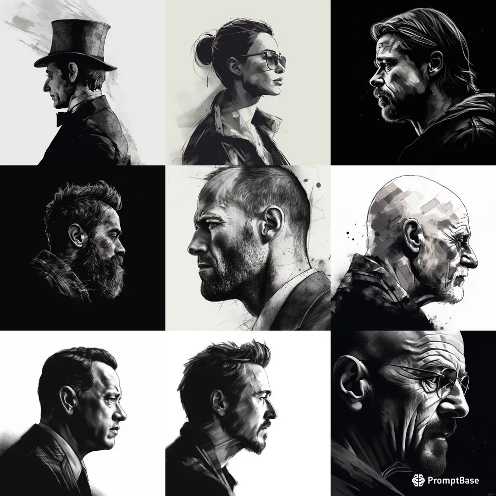 Profile Picture Art Midjourney Prompt | PromptBase