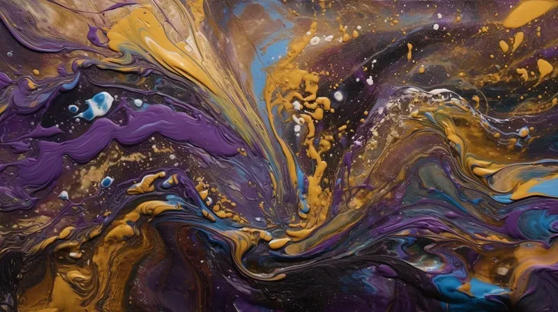Vivid Acrylic Pours Midjourney Prompt | PromptBase