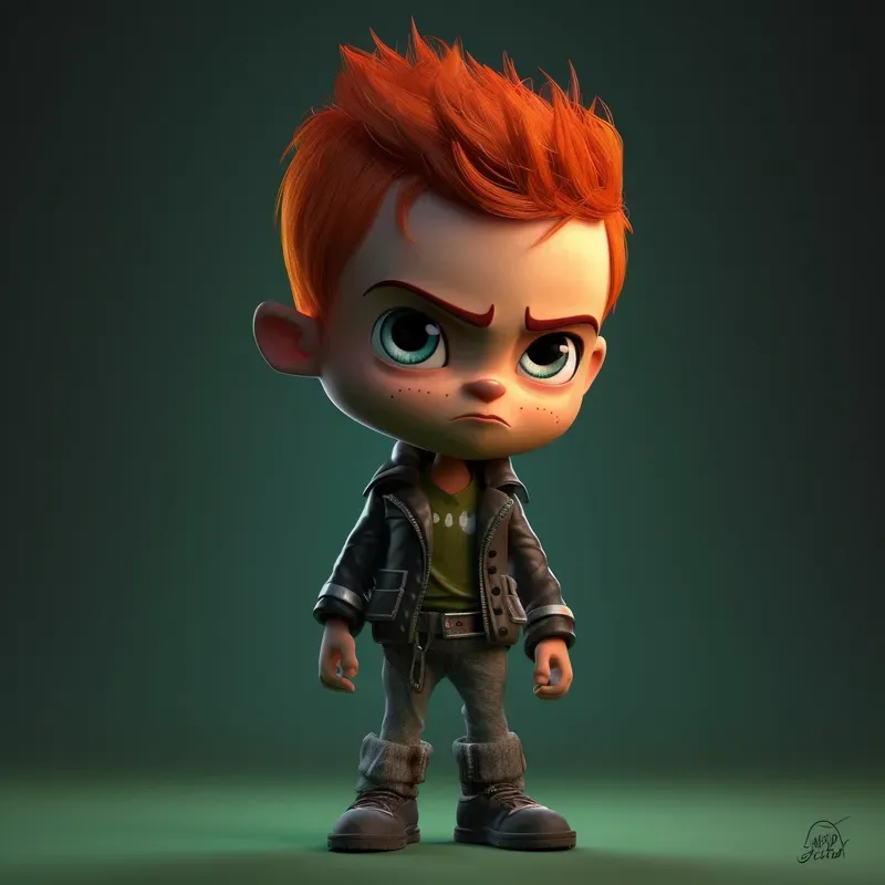 Cute Chibi Style Characters Midjourney Prompt | PromptBase