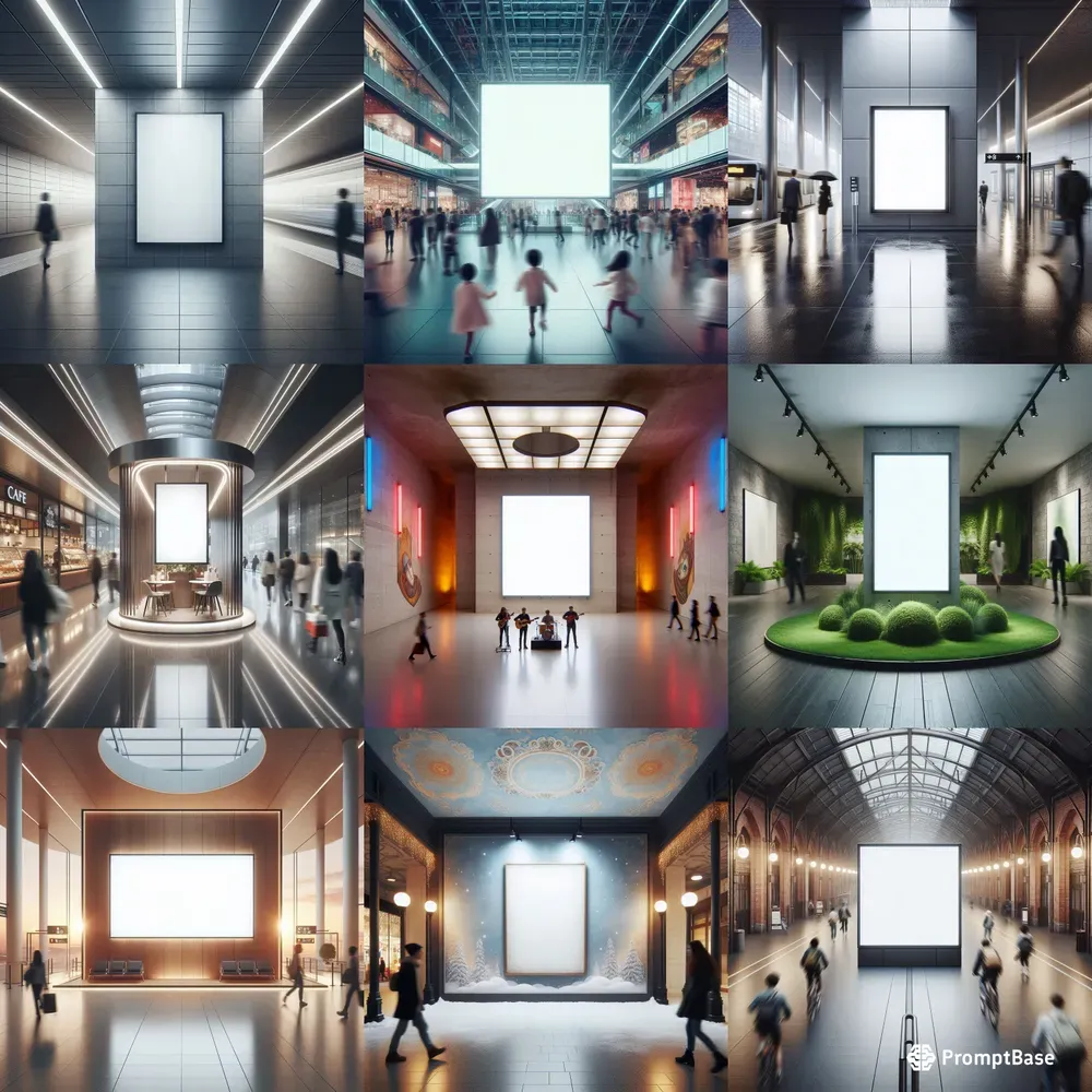 Dynamic Spaces DALL·E Prompt | PromptBase