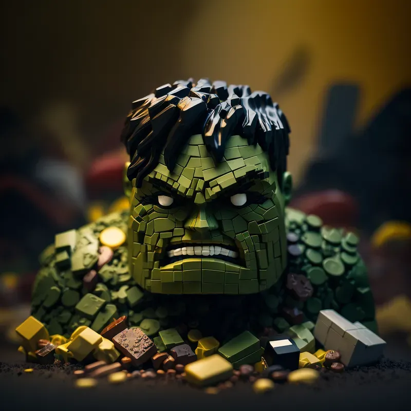 Lego Stylized Movie Characters Midjourney Prompt | PromptBase