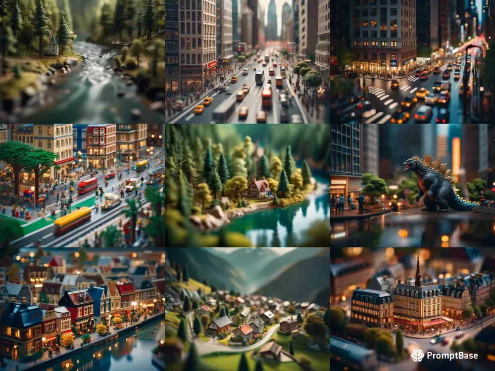 Miniature Photos Stable Diffusion Prompt | PromptBase