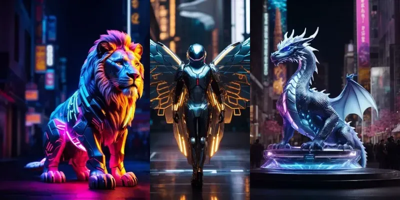 Futuristic Animal Logos Leonardo Ai Prompt | PromptBase