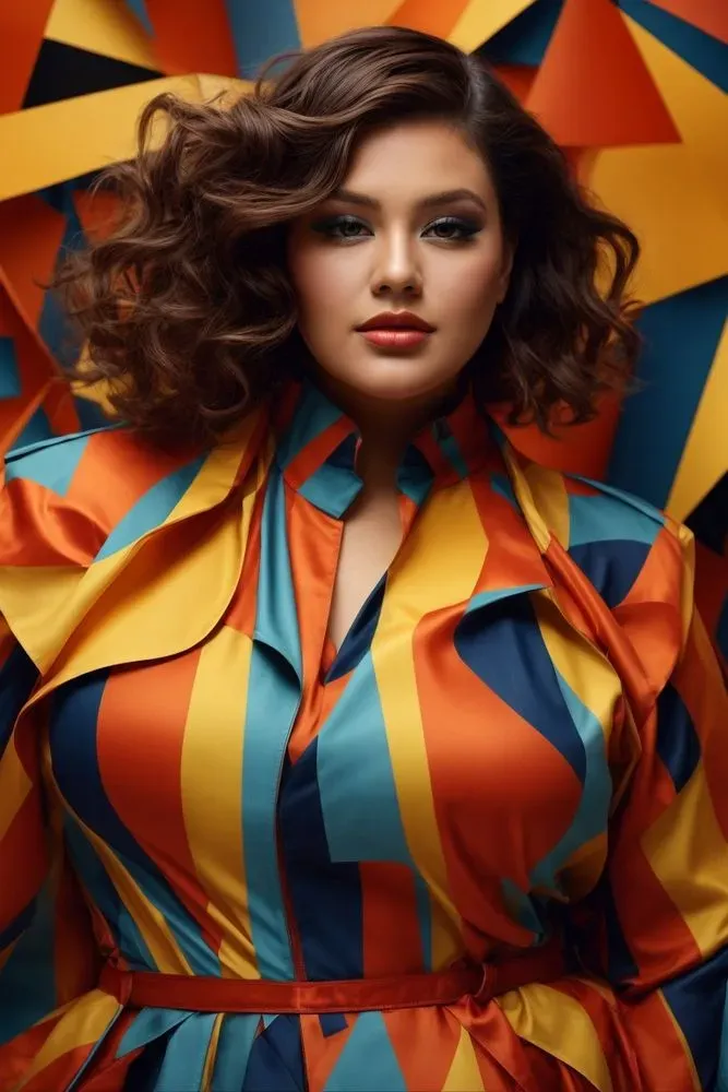 Realistic Plus Size Model Photographs Leonardo Ai Prompt | PromptBase