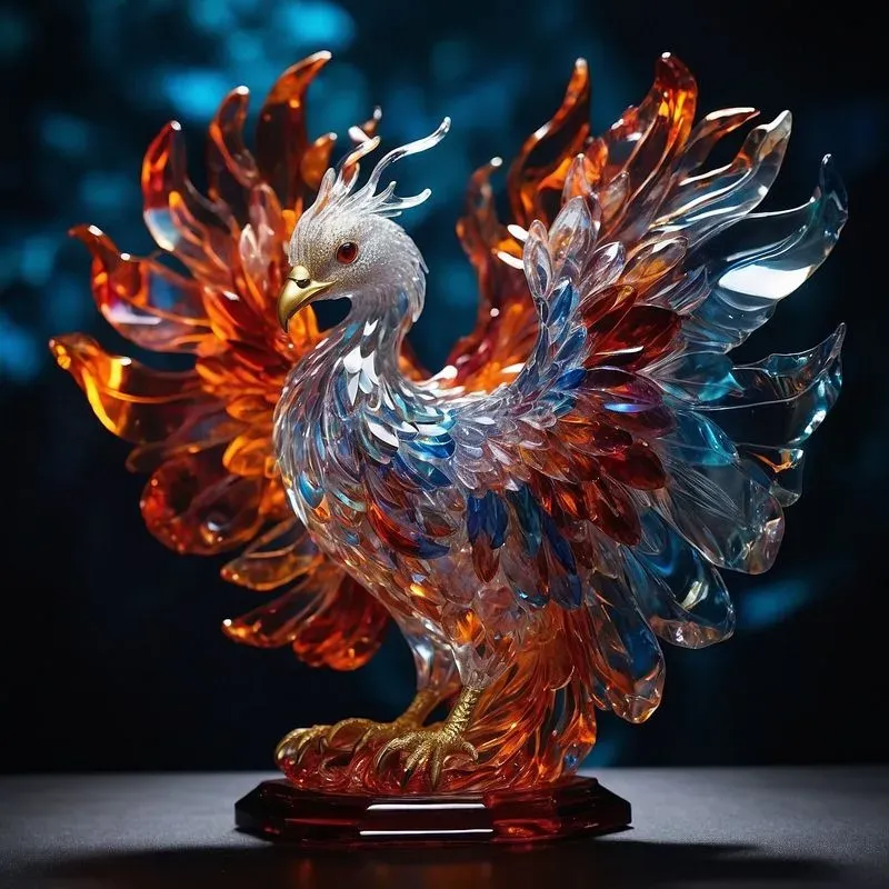 Magical Glass Sculptures Leonardo Ai Prompt | PromptBase