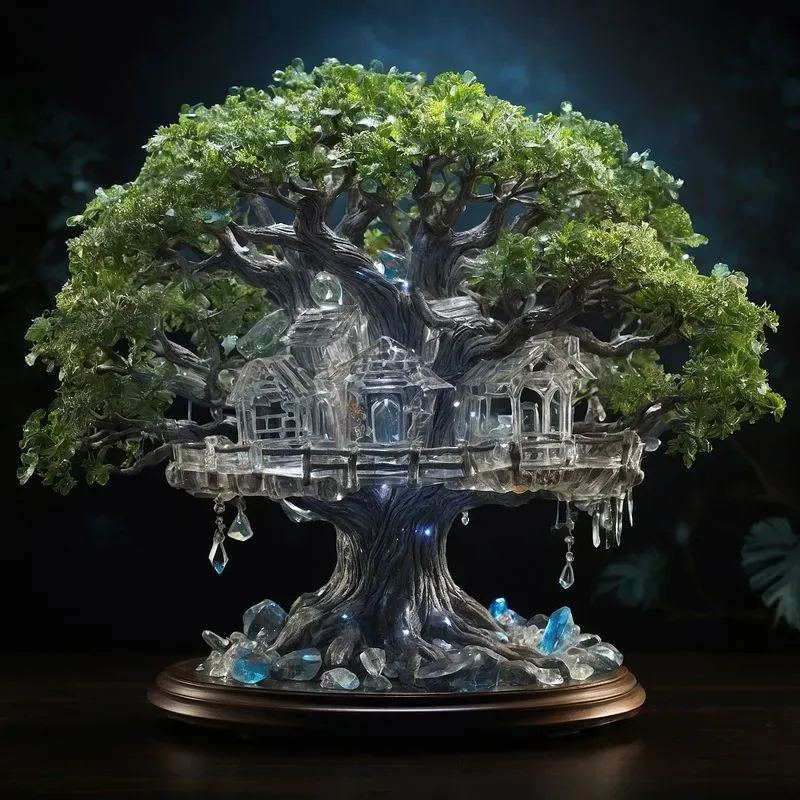 Magical Glass Sculptures Leonardo Ai Prompt | PromptBase