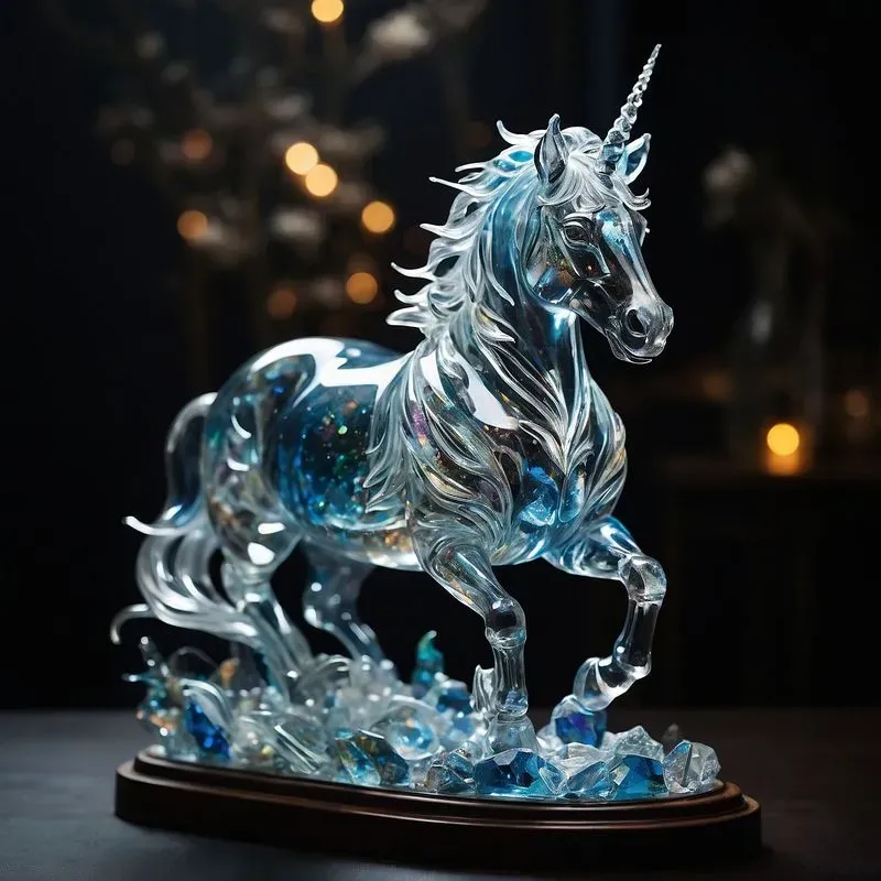Magical Glass Sculptures Leonardo Ai Prompt | PromptBase