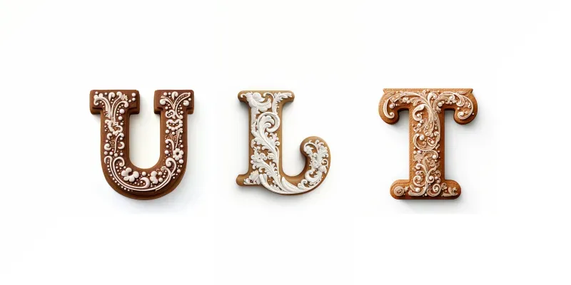 Creative Font Typography Collection AI Prompt Bundle | PromptBase