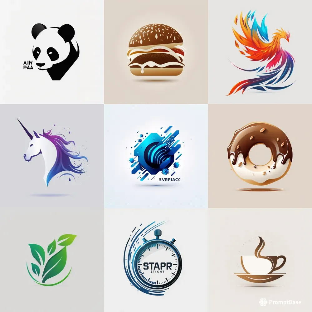 Simplistic Clean Logos Midjourney Prompt | PromptBase