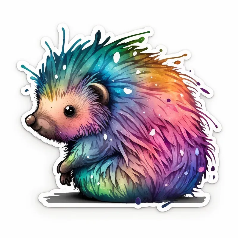 Beautiful Watercolor Stickers Midjourney Prompt | PromptBase