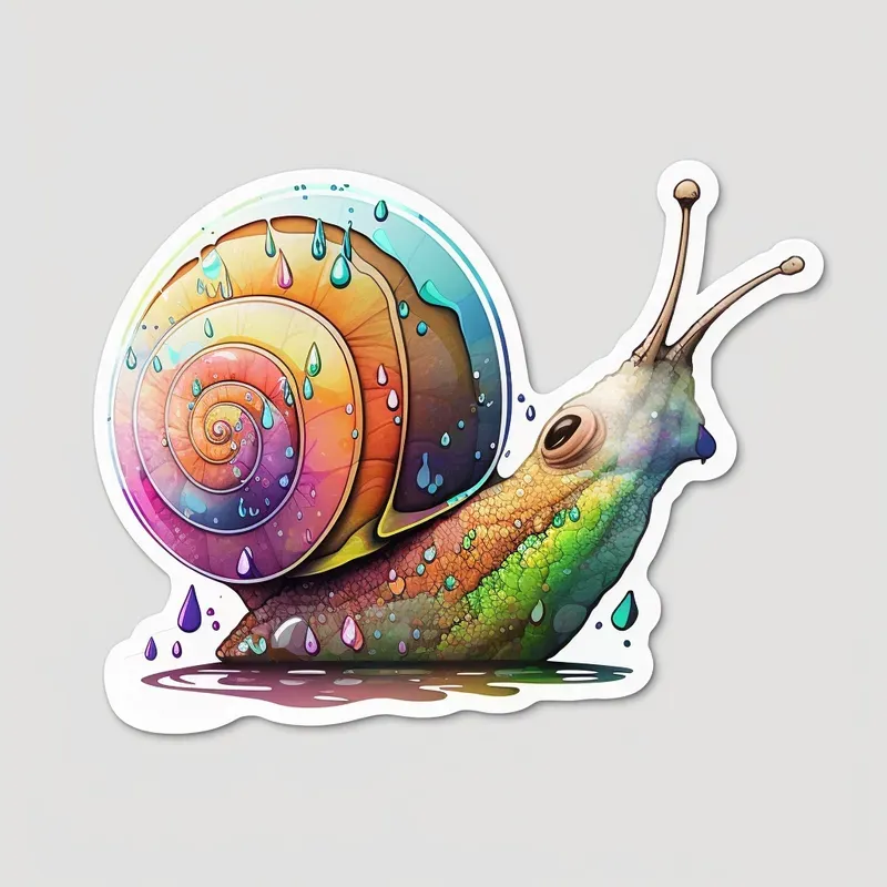 Beautiful Watercolor Stickers Midjourney Prompt | PromptBase