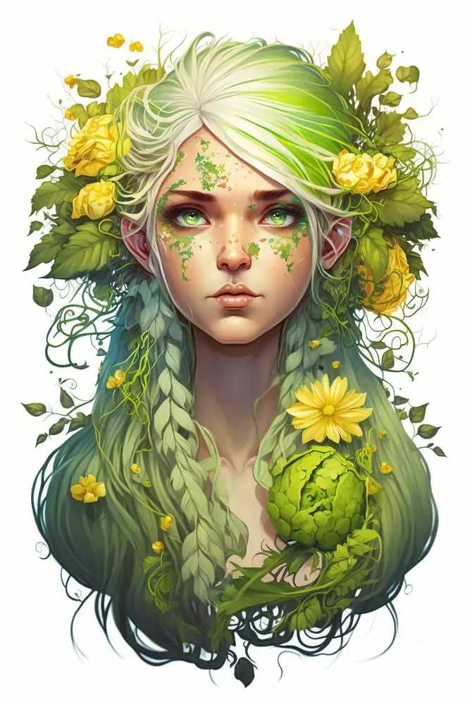 Beautiful Fanciful Women For T-shirts Midjourney Prompt | PromptBase