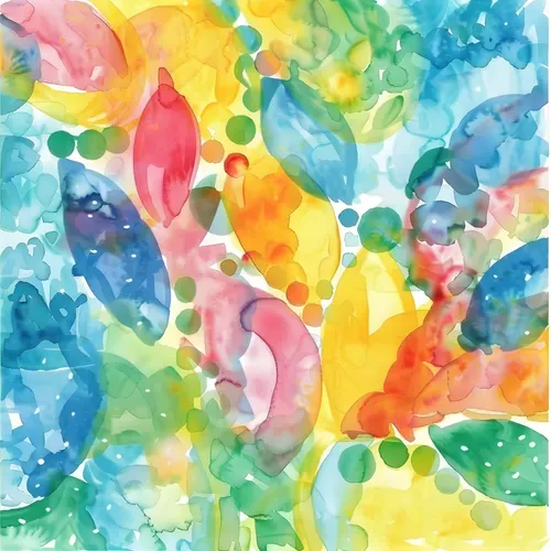 Watercolor Reverse Coloring Books Generator App | PromptBase