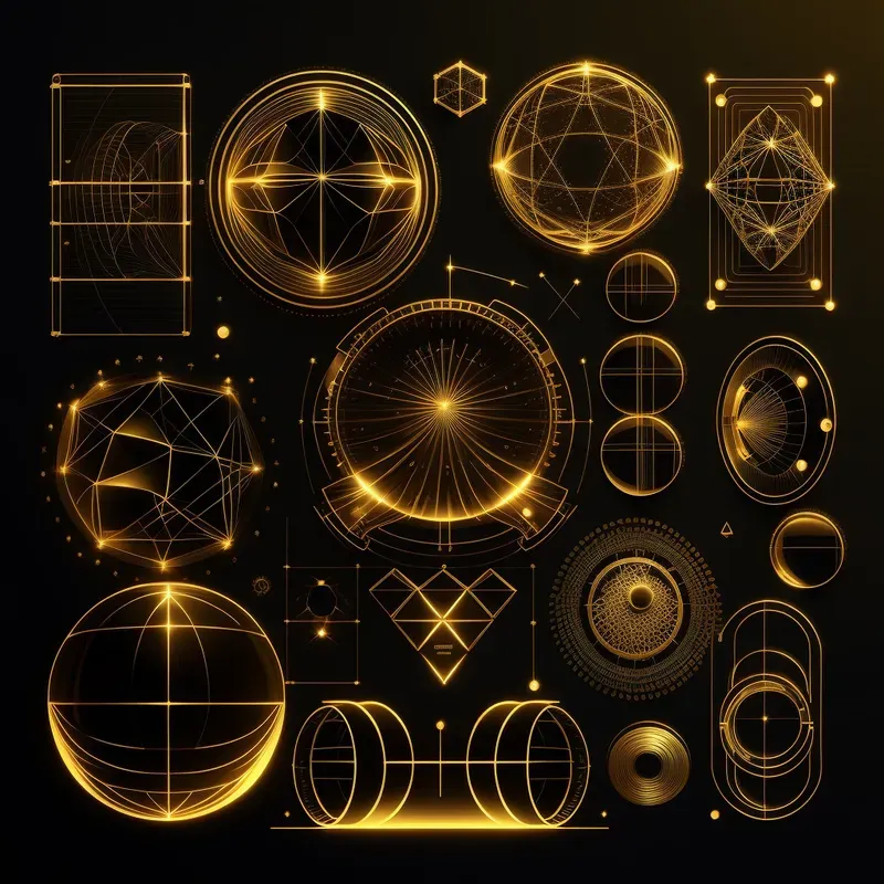 3D Space Shape Ideas Midjourney Prompt | PromptBase