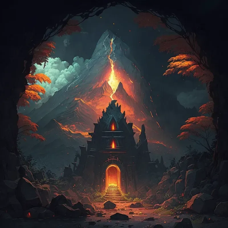 DnD Background Art Midjourney Prompt | PromptBase