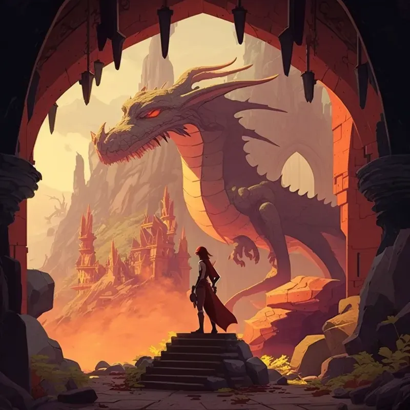 DnD Background Art Midjourney Prompt | PromptBase