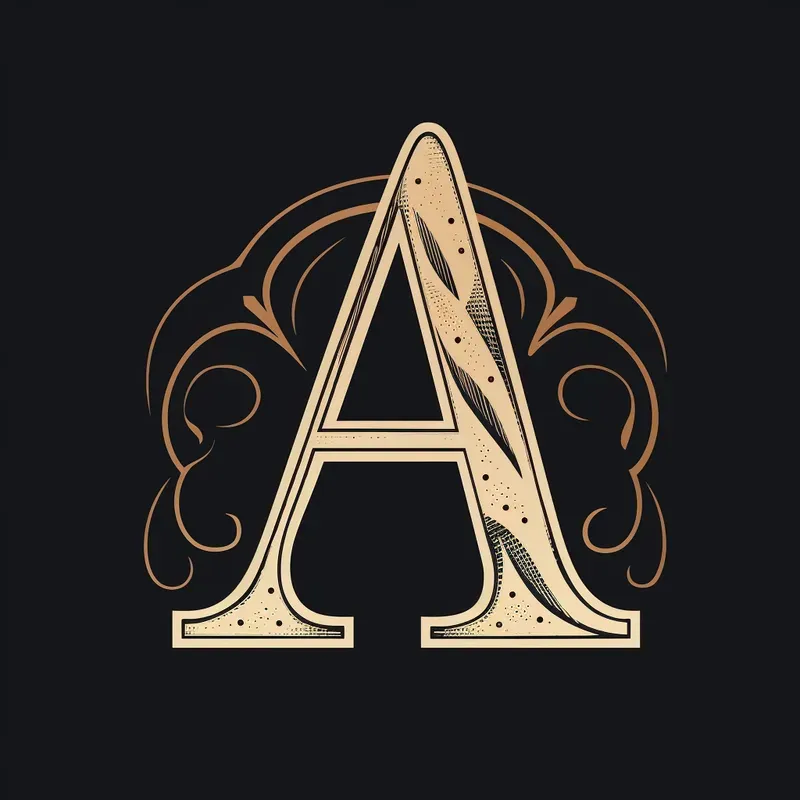 Vectorized Cursive Letters Midjourney Prompt | PromptBase