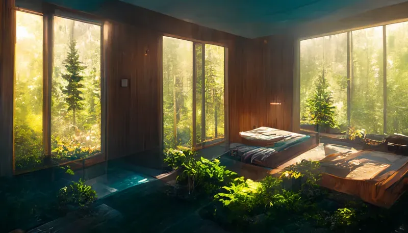 Sci-Fi Zoom Backgrounds Midjourney Prompt | PromptBase