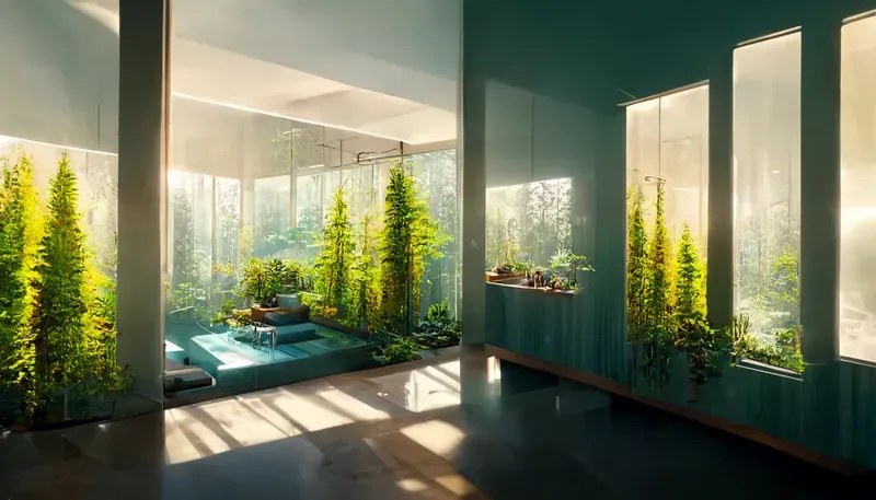 Sci-Fi Zoom Backgrounds Midjourney Prompt | PromptBase