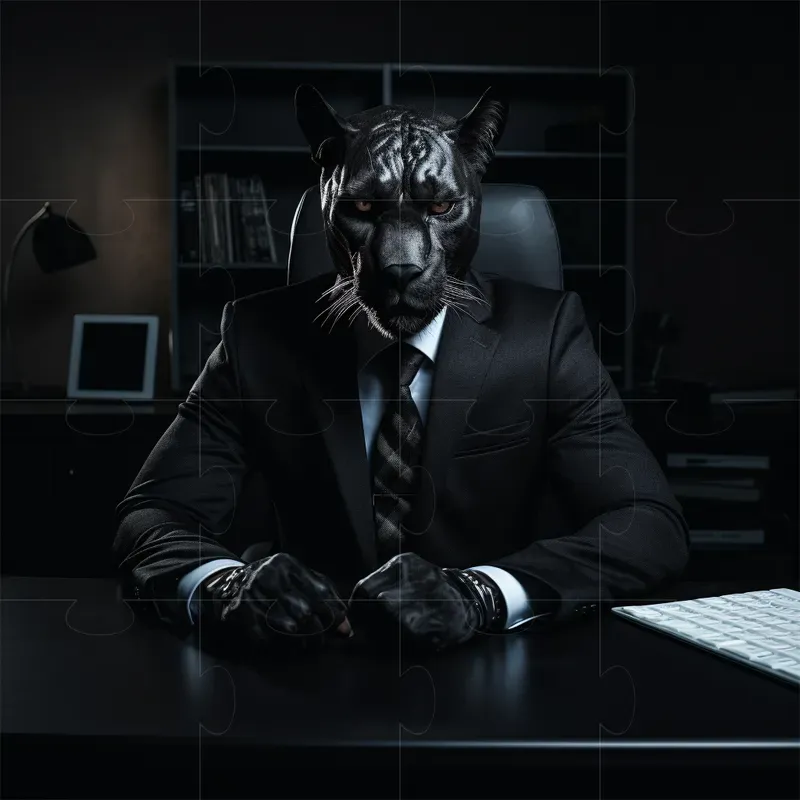 Office Animals Midjourney Prompt | PromptBase