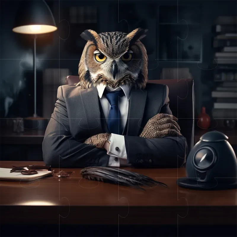 Office Animals Midjourney Prompt | PromptBase