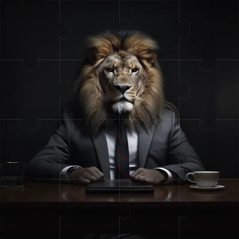 Office Animals Midjourney Prompt | PromptBase