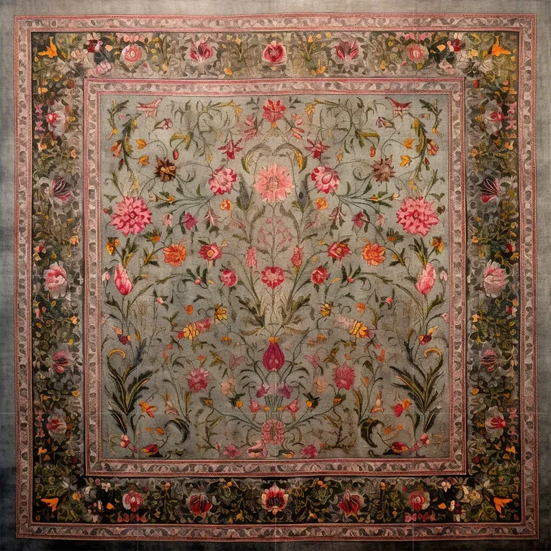 Antique Carpets Patterns Midjourney Prompt | PromptBase