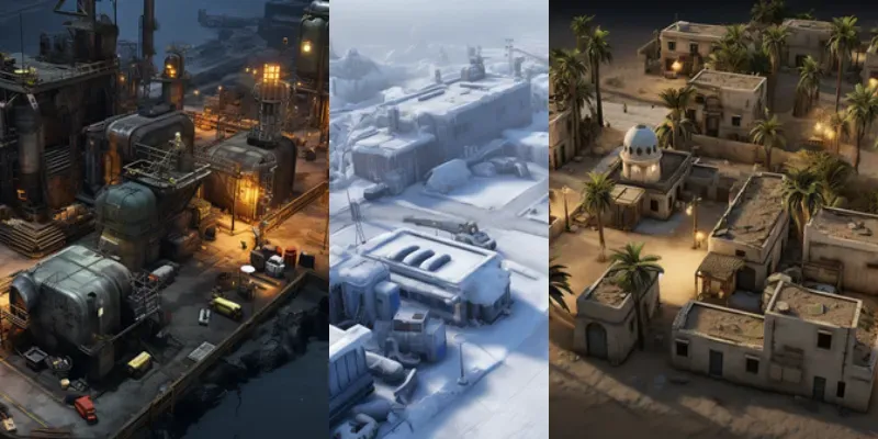 Call Of Duty Maps Midjourney Prompt | PromptBase Call Of Duty Maps Midjourney Prompt | PromptBase